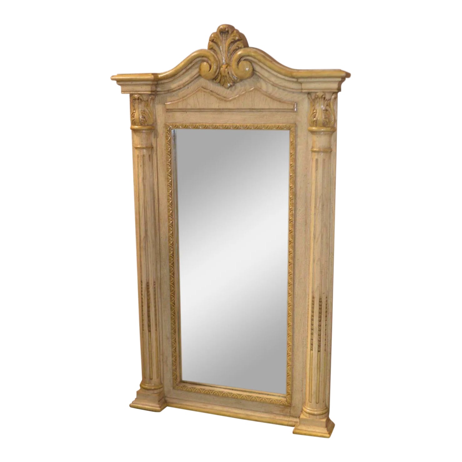 Cellini Furniture Neo-Classic Style Italian Wall Mirror | Chairish