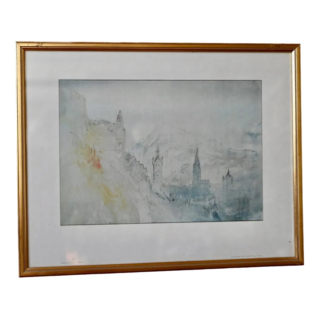 William Turner, Baden 1, Lumograph | Chairish