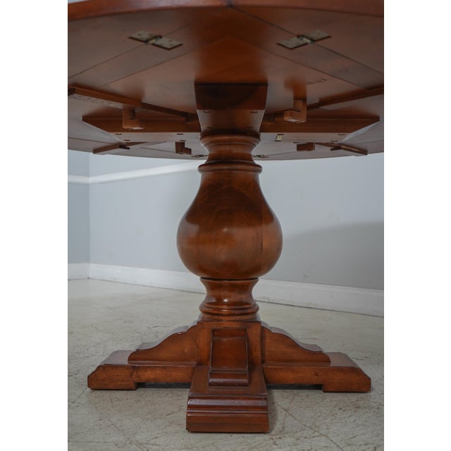 Drop Side Square or Round Tavern Dining Room Table | Chairish