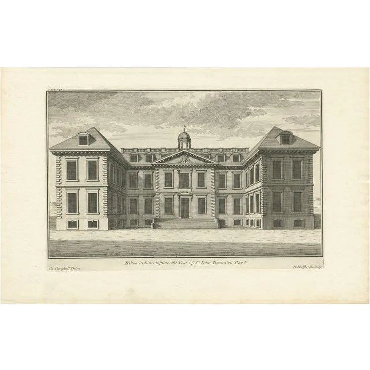 Campbell, Illustration of a Design for Belton House, Lincolnshire ...