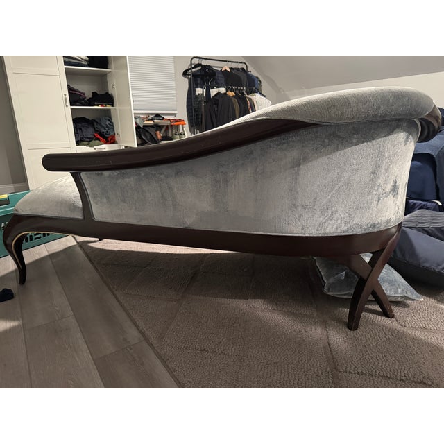 Christopher Guy Sofia Chaise Lounge | Chairish