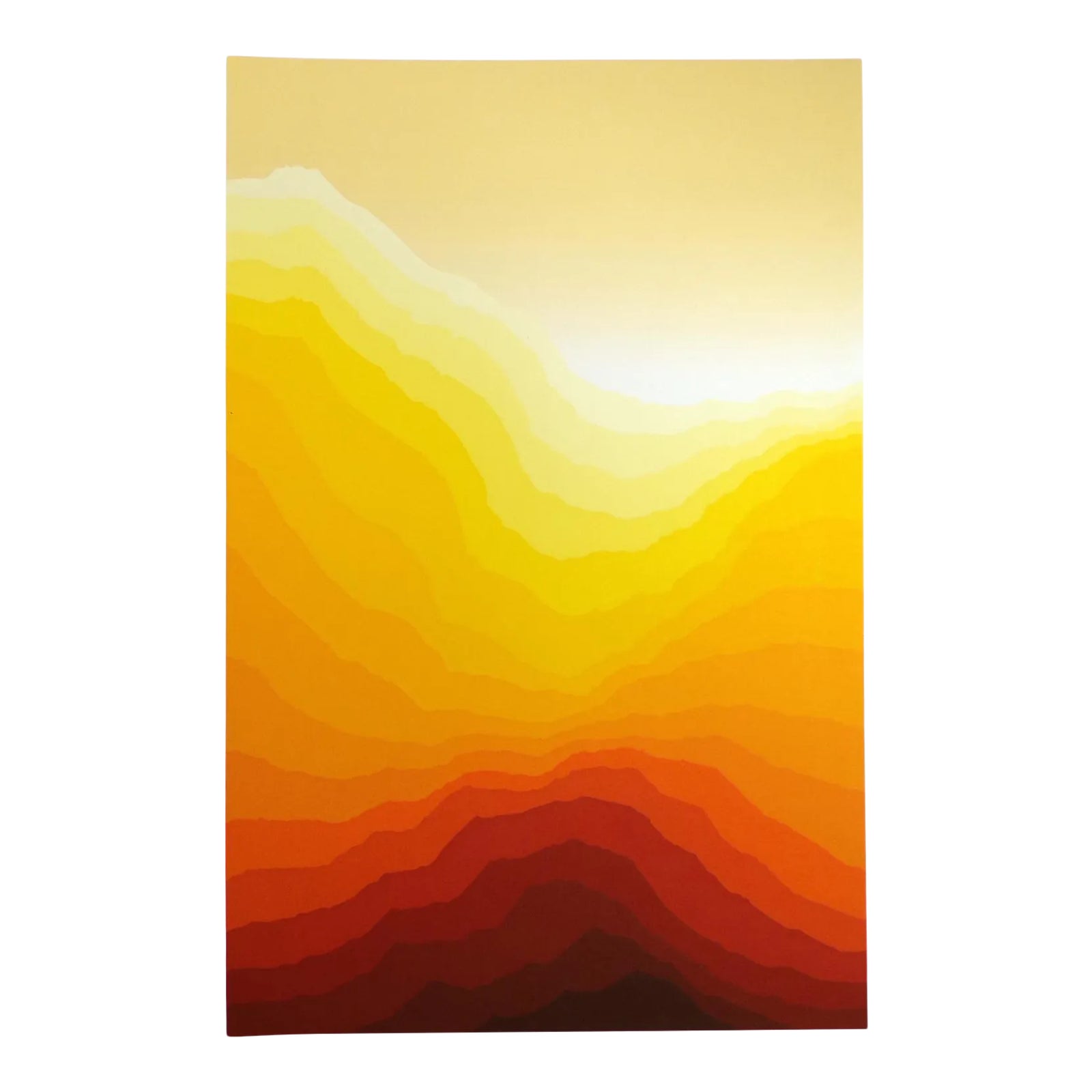 1980s "Chrysalis I" Abstract Signed Numbered Serigraph Art Print by Jim ...