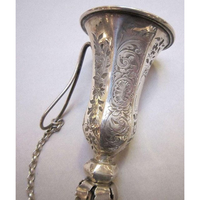 French Posy Holder of Silver | Chairish