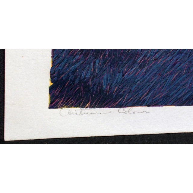 Gordon Mortensen "Autumn Colour" Signed & Numbered Woodcut Art Print ...