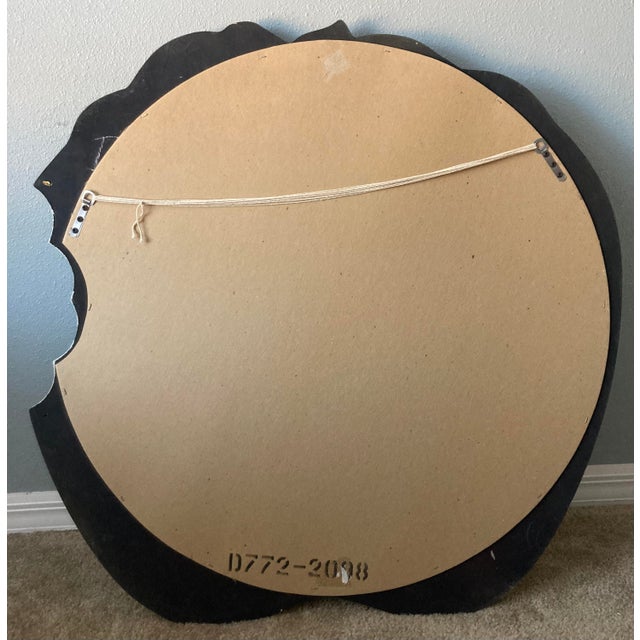 1970s Bitten Apple Wall Mirror | Chairish