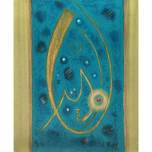 1992 André Verdet Mother Lithograph | Chairish