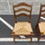 Thomasville Bay Colony Traditional Cherry Ladder Back Rush Dining ...