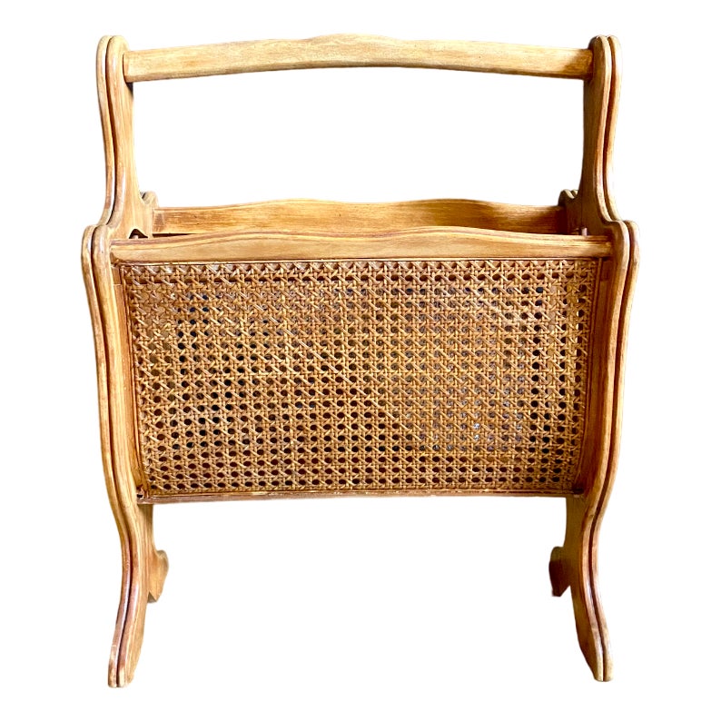 Vintage Magazine Rack, 1970s | Chairish