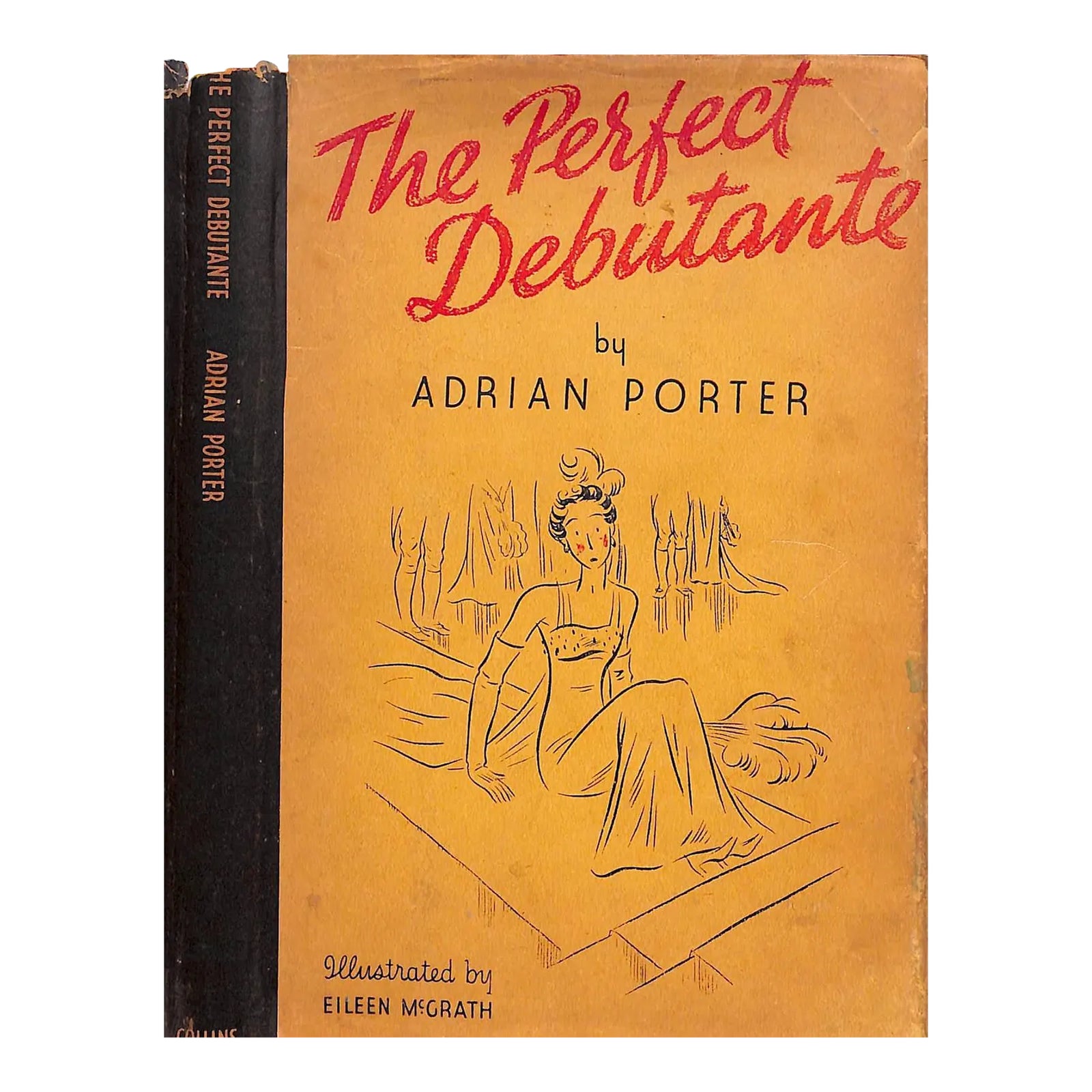1937 "The Perfect Debutante" Porter, Adrian Book | Chairish