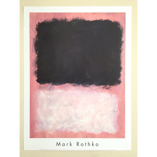 Mark Rothko Vintage 1998 Abstract Expressionist Lithograph Print ...