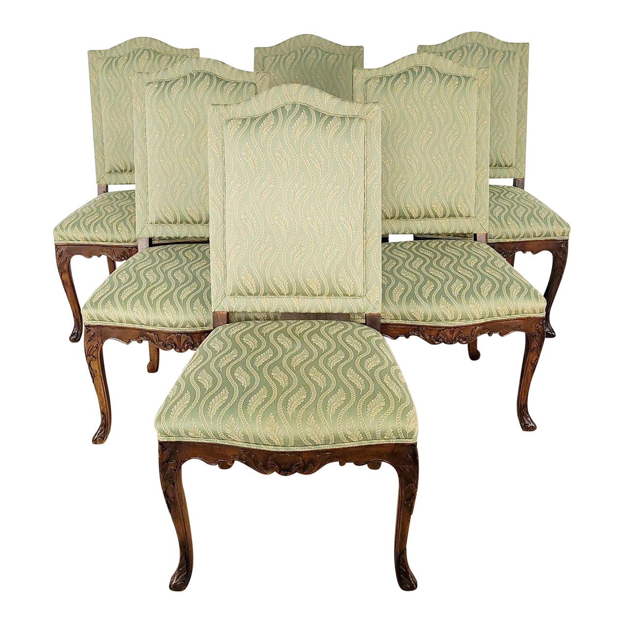 Set of Six Regence Dining Chairs, Circa 1730 | Chairish