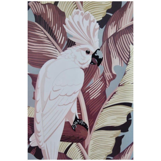 Vintage Art Gallery Advertisement “Cockatoo" Framed Poster | Chairish