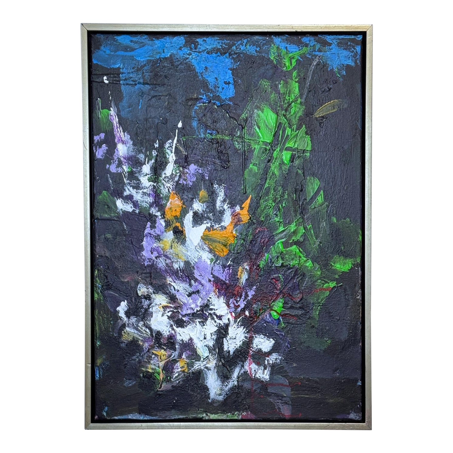 Floral Abstract by Beverly Myers Modern Painter, School of Wolf Kahn ...