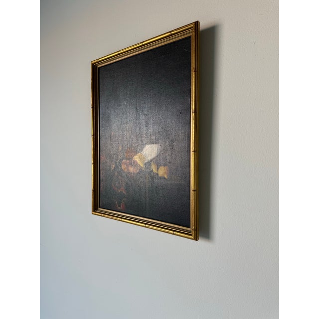 1980's Willem Kalf Reproduction Still Life Oil Painting by Paul Dallas ...