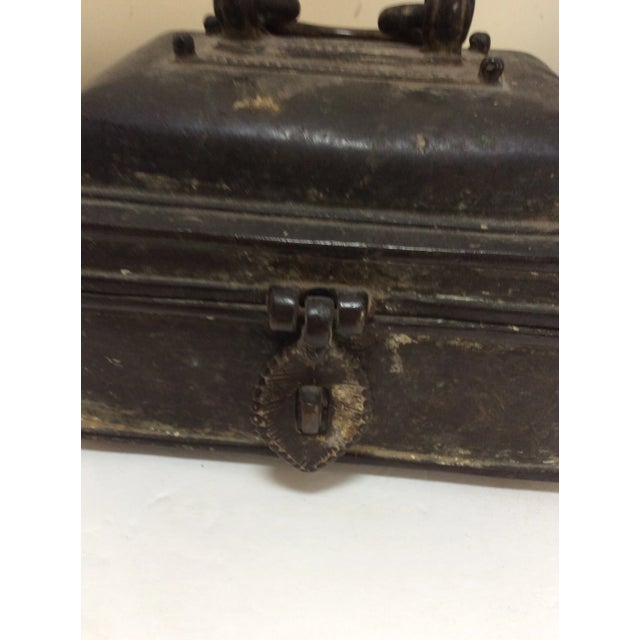 Early 19th Century East Asian Bronze Lock Box | Chairish