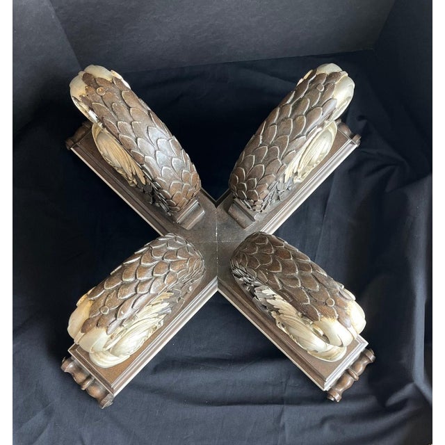 Dolphin Table Base | Chairish