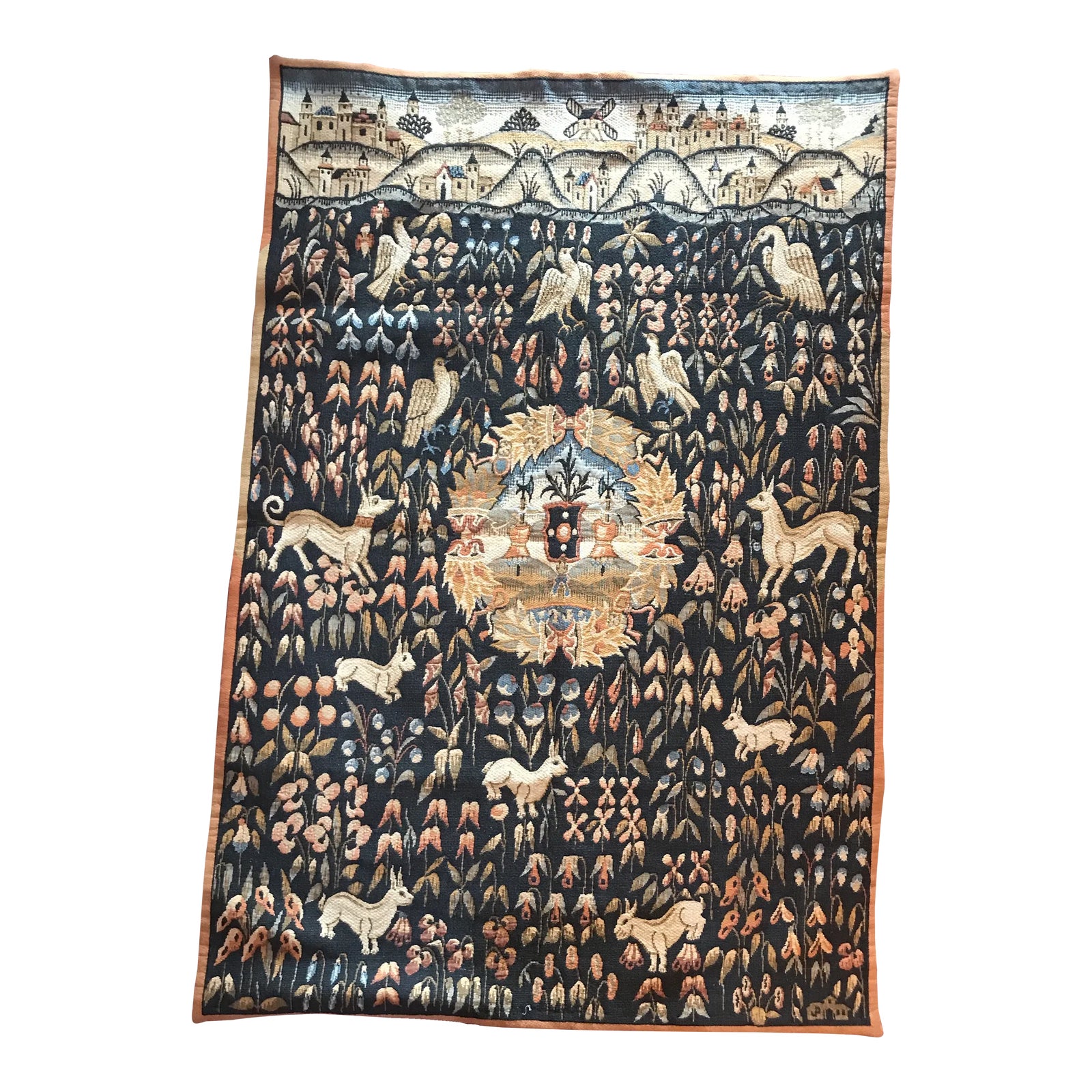 JP French Medieval Theme Tapestry | Chairish