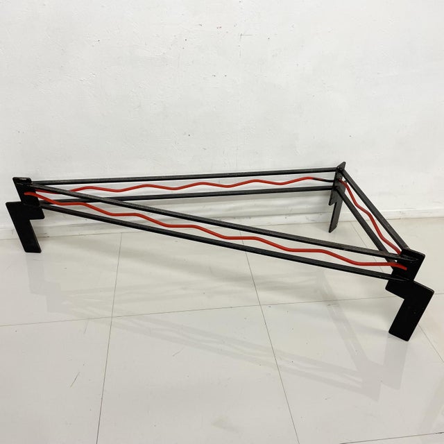 Contemporary Post-Modern Memphis Coffee Table Base | Chairish