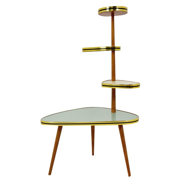 Vintage German Plant Stand, 1950s | Chairish