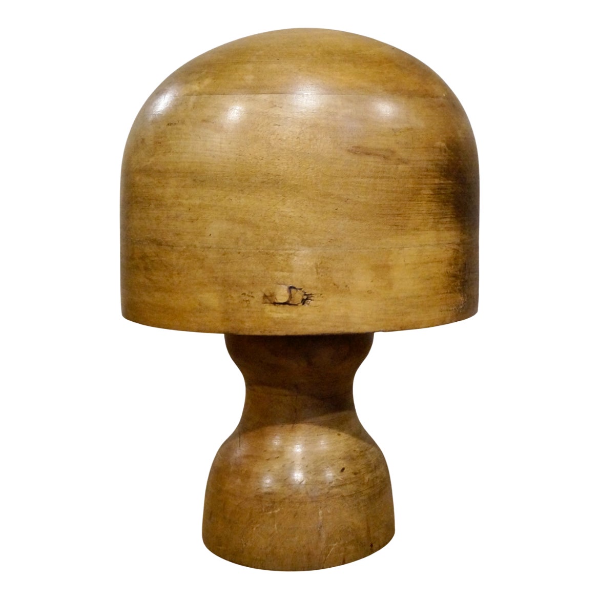 Antique French Milliners Hat Block on Stand, 1900s | Chairish