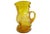 Mid-Century Yellow Glass Pitcher | Chairish