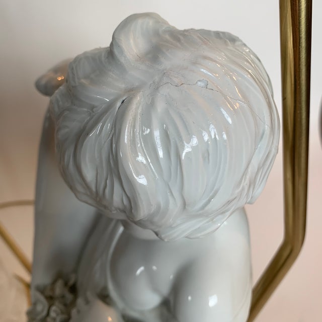 Early 19th Century J D’Aste Capodimonte Bacchus Lamps - a Pair | Chairish