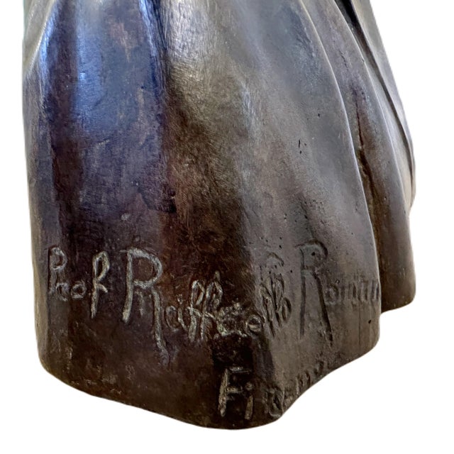 Antique Late 19th C. Italian Patinated Bronze Bust of Tenor Enrico ...