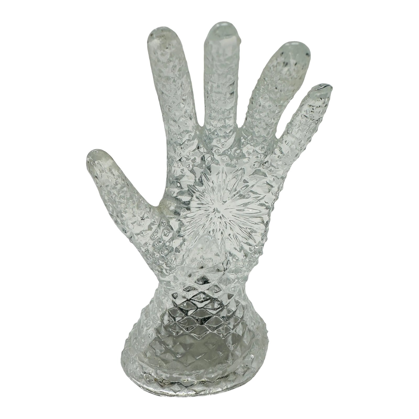 1992 Vintage Chadwick Crystal Ring and Jewelry Holder | Chairish