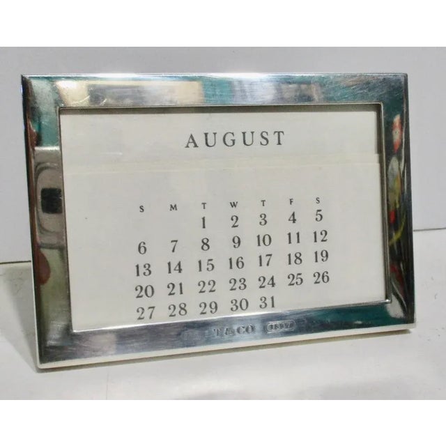 Tiffany Sterling Silver 1837 Perpetual Calendar | Chairish