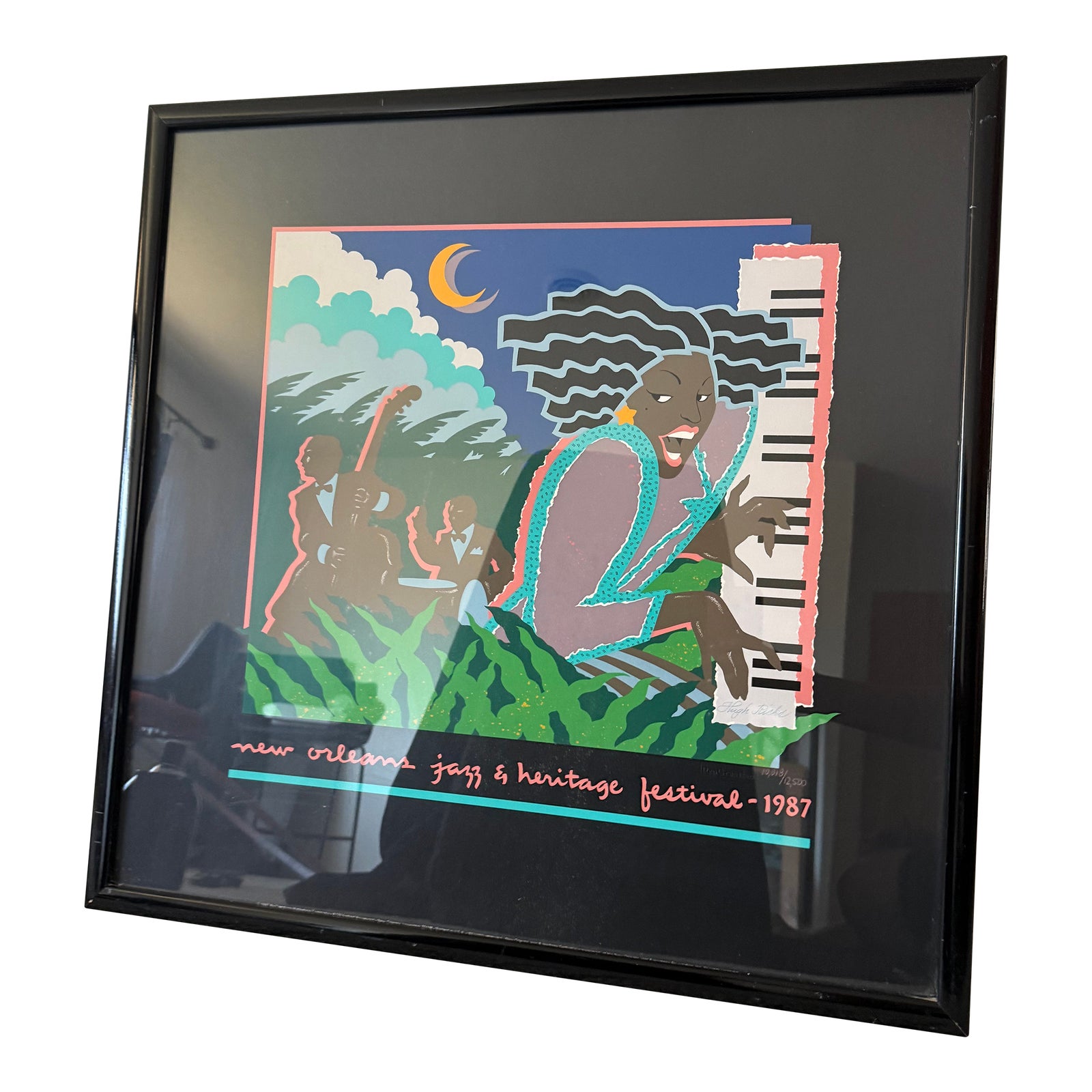 Vintage 80s Jazz Heritage Poster | Chairish
