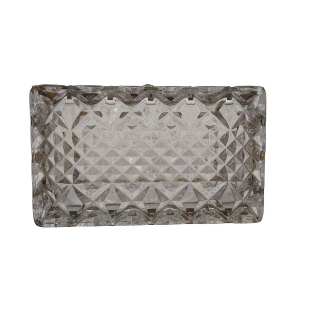 19th Century French Charles X Crystal Jewelry Box With Gilt Metal ...