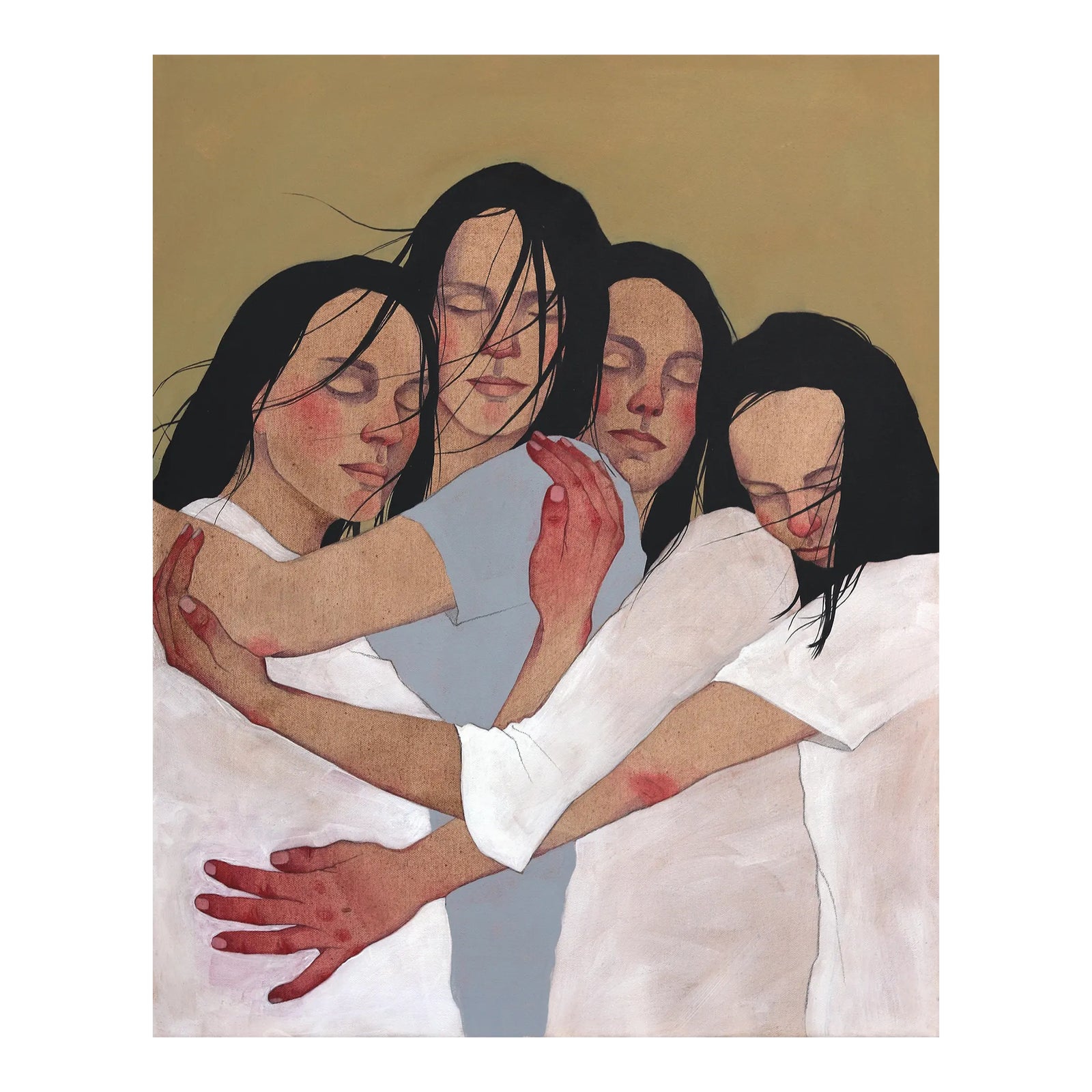 Creative Force - Emotional Feminine Figurative Painting Original ...