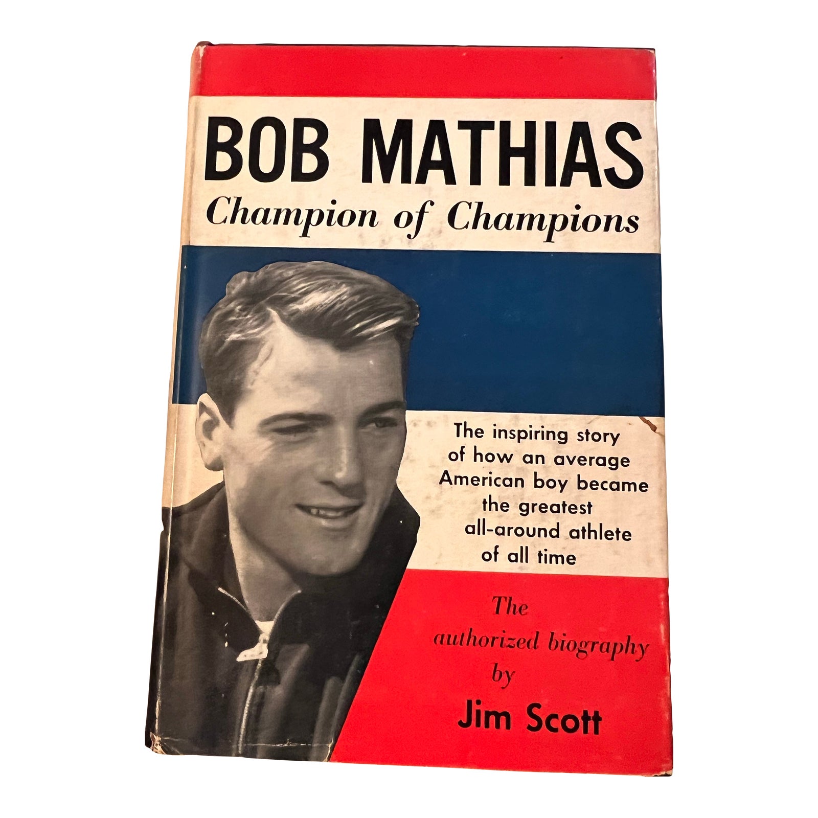 1953 Biography of Bob Mathias, Olympic Gold Medalist Coffee Table Book ...