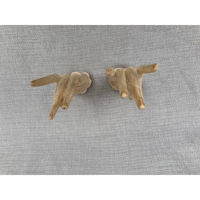 Vintage Wooden Hand Forms a Pair | Chairish