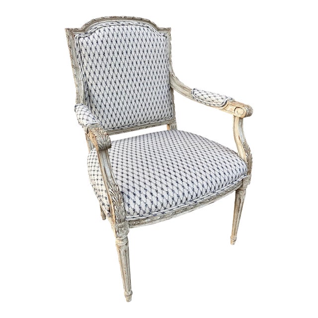 French Arm Chair | Chairish