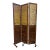 Vintage Decorative Wooden Room Divider on Casters. | Chairish