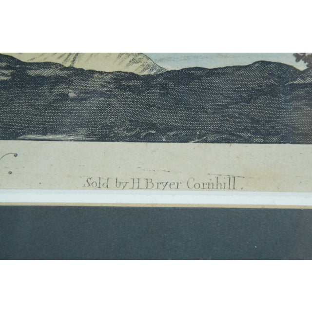 Antique 1693 John Slezer Prospect of Edinburg Dean Landscape Engraving ...