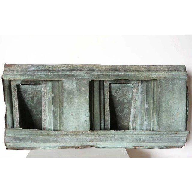 19th Century American Neoclassical Copper Architectural Frieze | Chairish