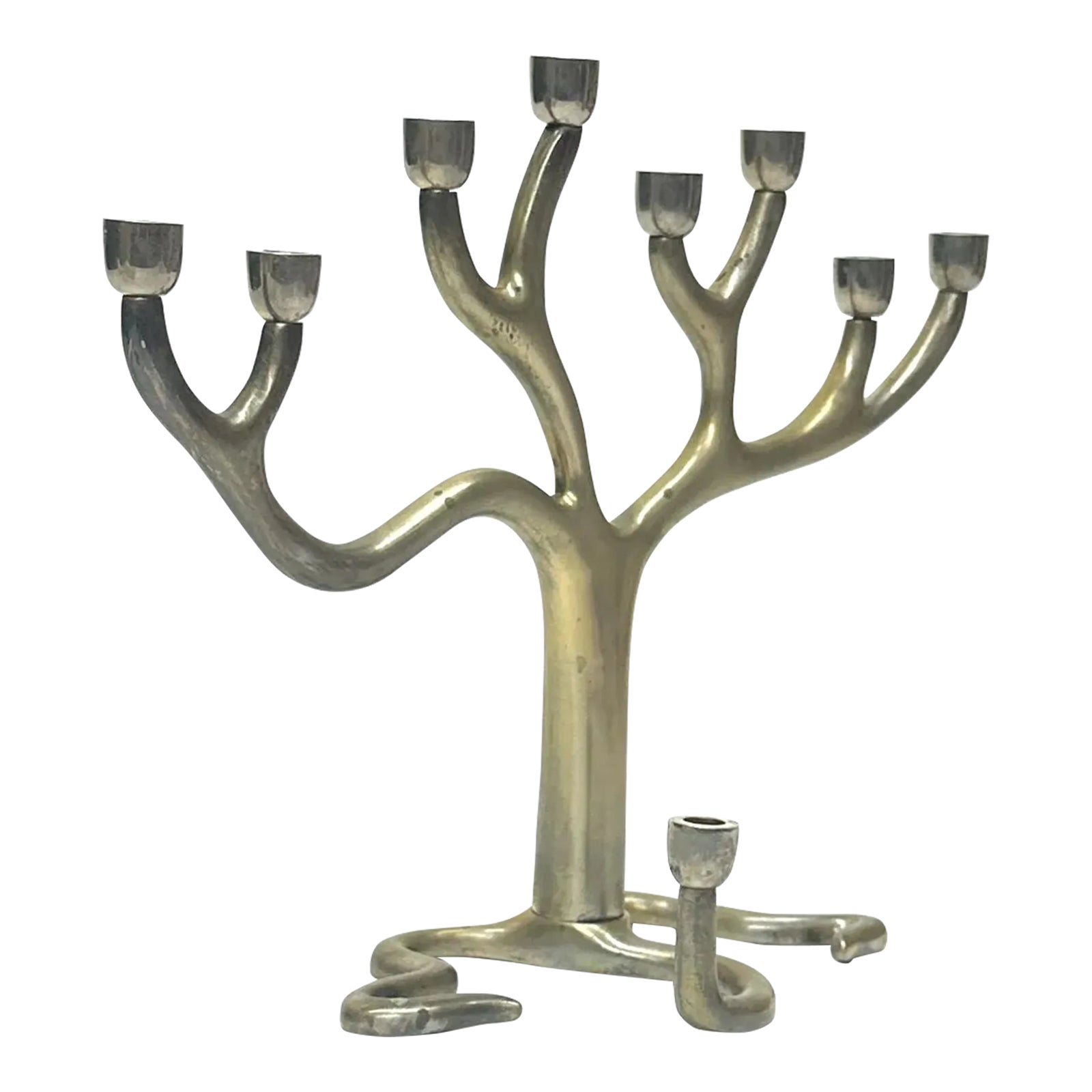 ‘Tree of Life’ Menorah by Sandra Kravitz for Rosenthal | Chairish