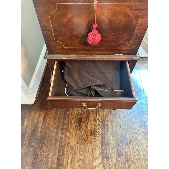 1970s Vintage Henkel Harris Philadelphia Blue Book Silver Chest | Chairish