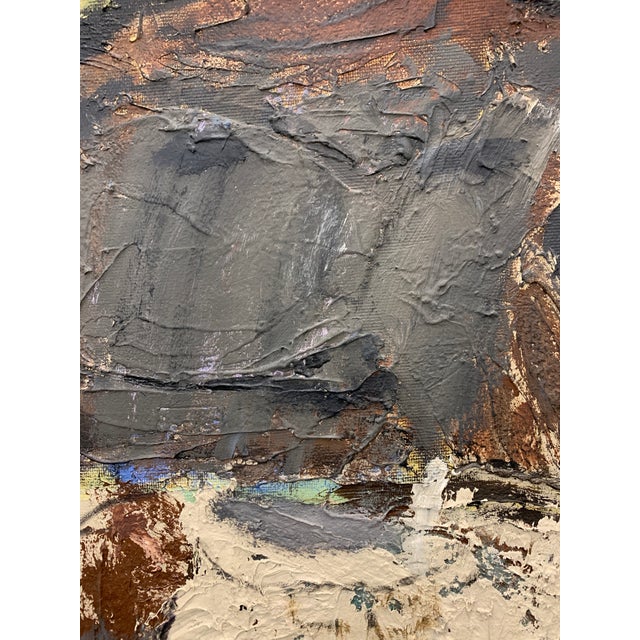 "Girl With Doll" Impasto Mid Century Abstract Expressionism Nyc Female ...