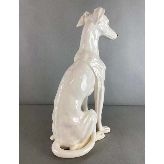 Vintage Andrea for Sadek Porcelain Whippet | Chairish