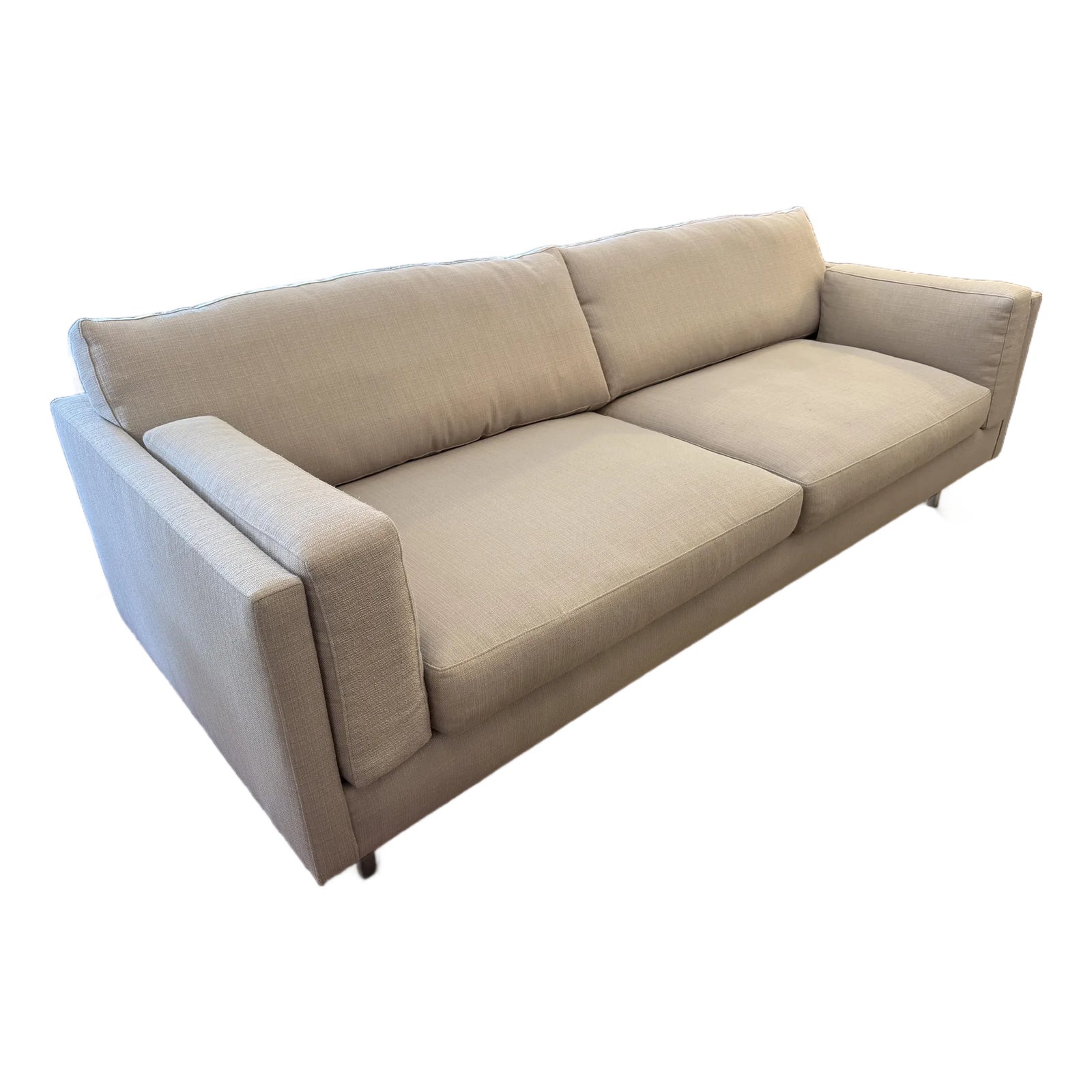 Benchmade Modern Skinny Fat Sofa | Chairish