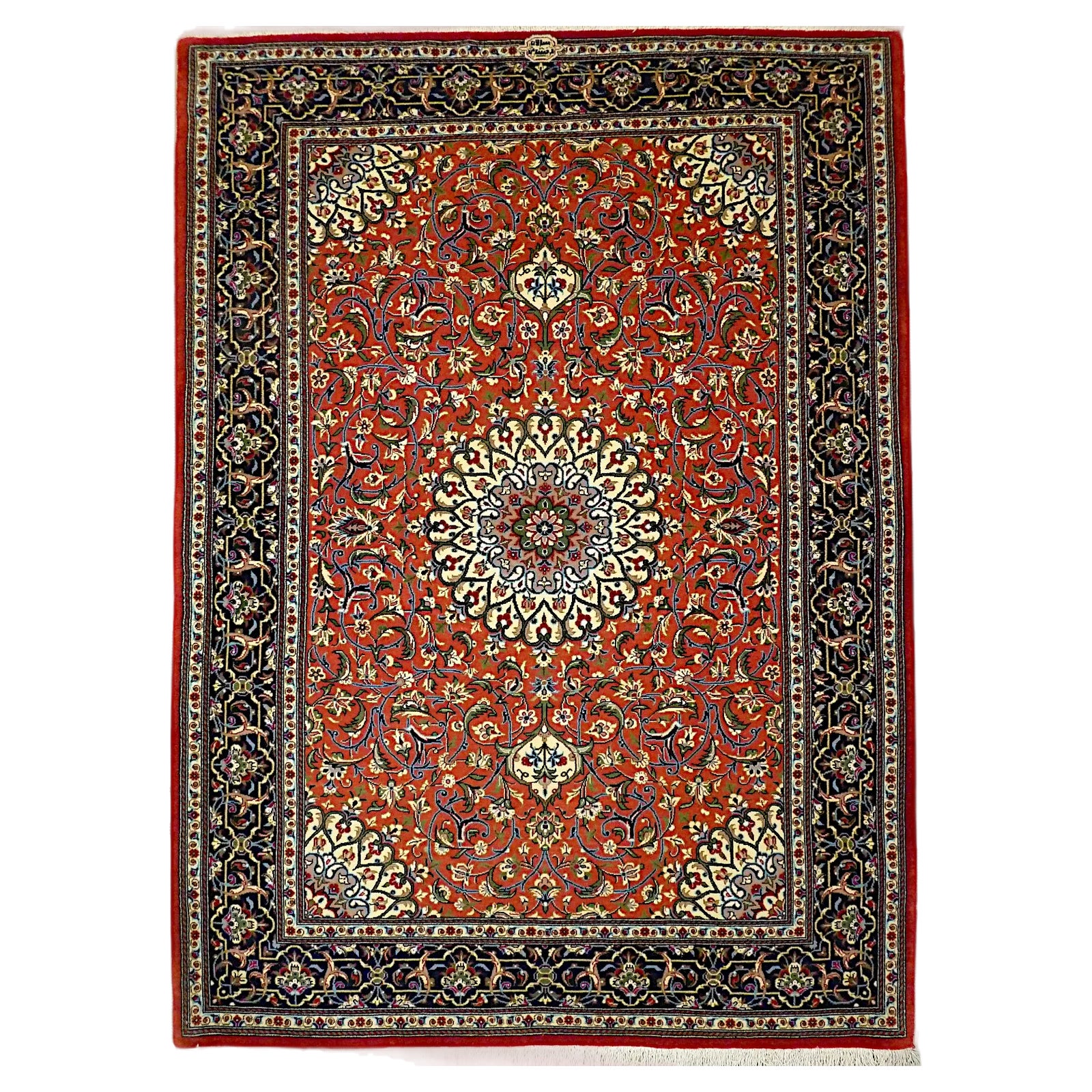 Ghom Cork Rug, 1970s | Chairish