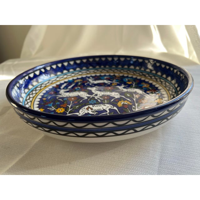 Vintage Circa 1950s Marie Balian Armenian Jerusalem Dancing Gazelles ...