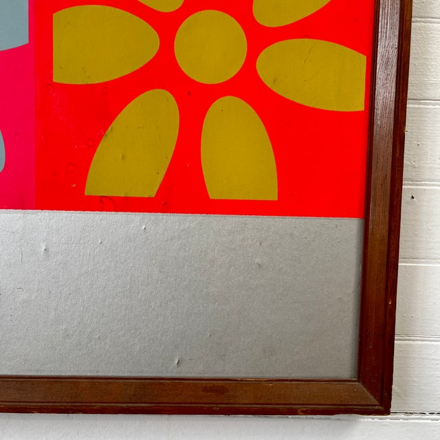 Original Framed Peter Gee, 1968 Bryant Park Festival Serigraph Poster ...