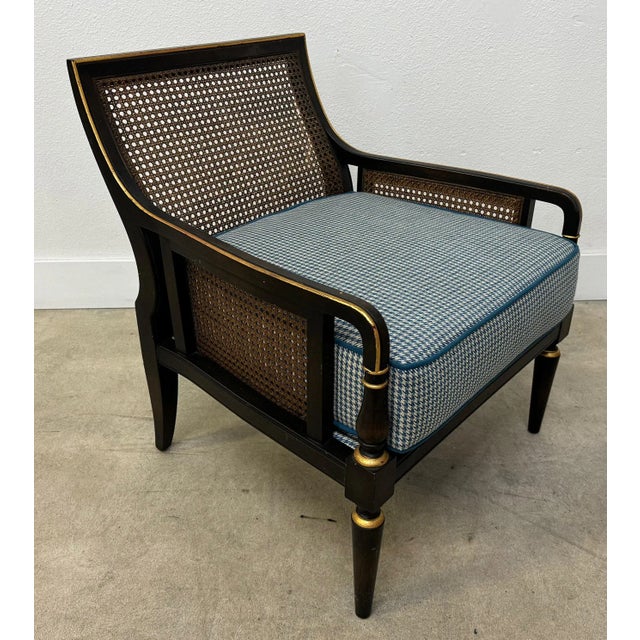 1950s Vintage Regency Arm Chair | Chairish