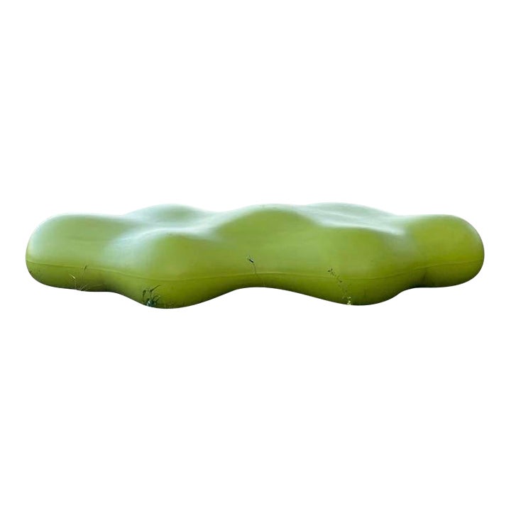 Karim Rashid Lava Bench for Vondom in Pistachio Green; Spain | Chairish