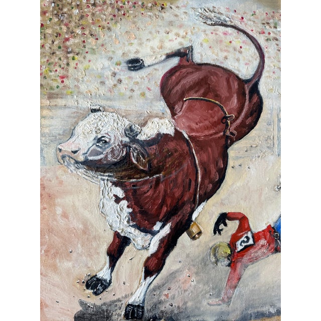 1950’s Mid-Century Modern Carl Foster Painting | Chairish