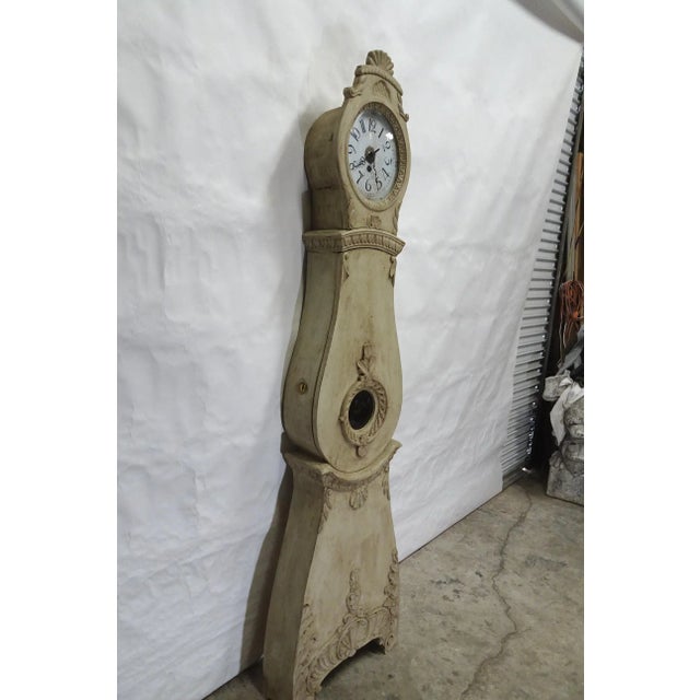 Mora Clock Swedish Rococo Style | Chairish